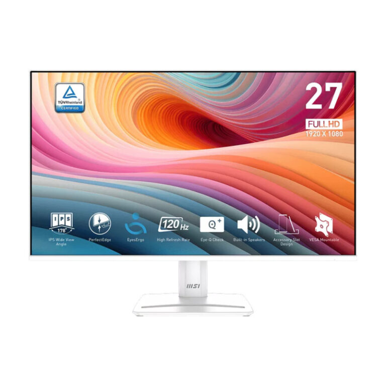 MSI PRO MP275W E2 / 27 Pouces Blanc - Epsilon PC
